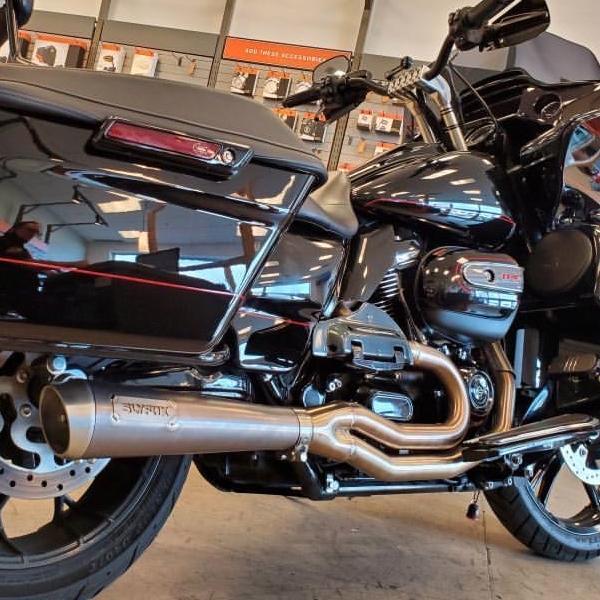 Bassani x SLYFOX 2-1フルエキゾーストマフラー チタニウム/ステンレス : HD-PARTS ハーレーパーツ カスタム専門店 - 通販 - Yahoo!ショッピング