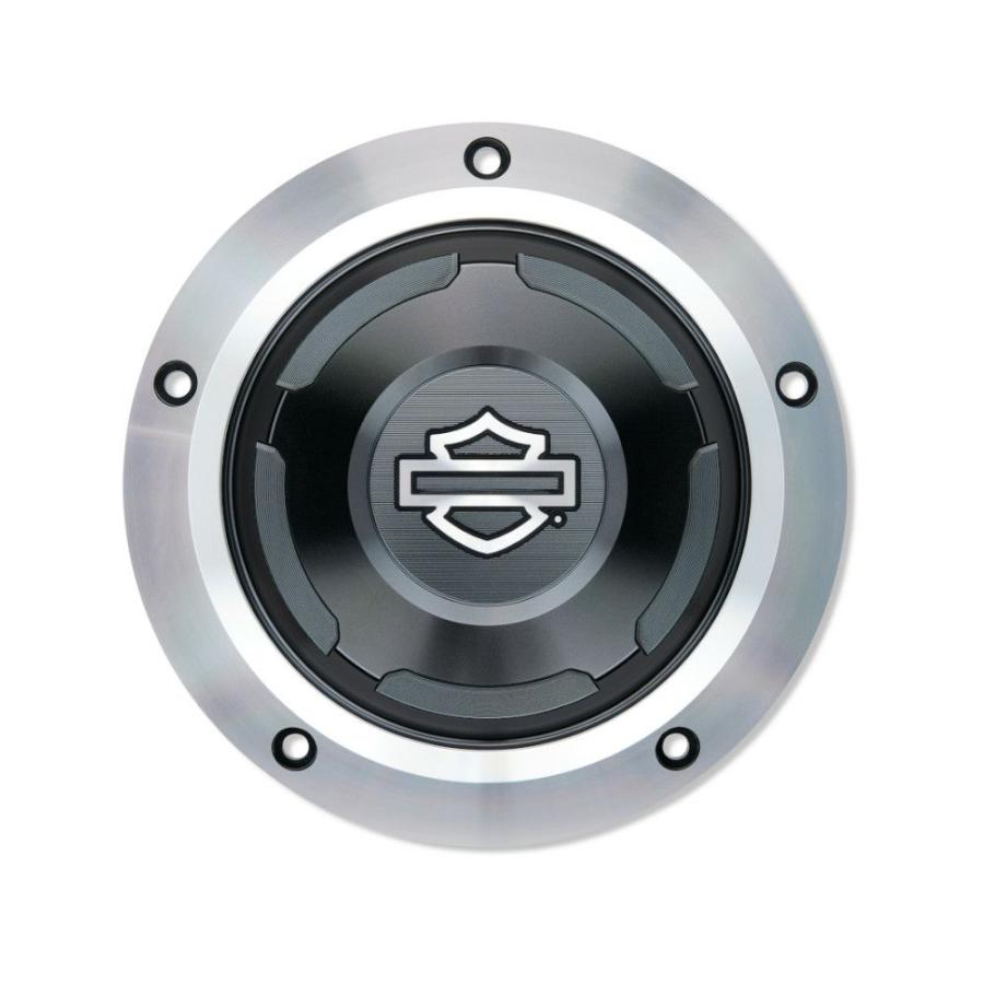 ハーレー スイッチバック ダービーカバー (ブラックアノダイズ) 【ツーリング、トライク】 純正 : HD-PARTS ハーレーパーツ ...