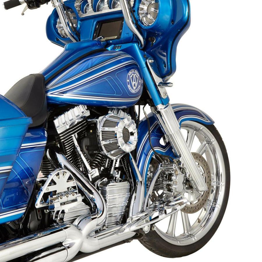 【Arlen Ness】40-520 Hot Legs 10-Gauge クローム 2008〜2013 ツーリング :40-520:HD ...