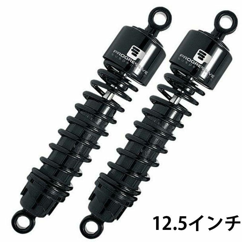 プログレッシブ 412-4001B ヘビーデューティー・412シリーズ 12.5インチ・サスペンション ブラック 1987〜2003 スポーツ ...