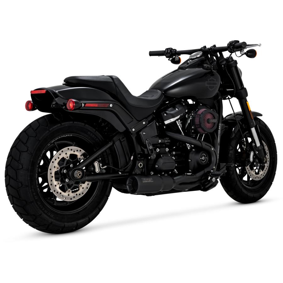 FXLR、FXBB、FXFB、FLSB、FXST ハイアウトプット 2-1フルエキゾーストマフラー PCX仕様(ブラック) Vance&Hines : 47331 : HD-PARTS ...