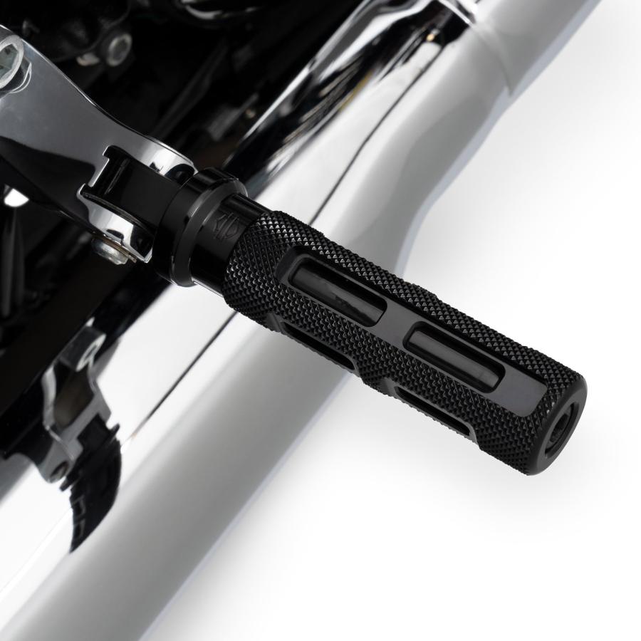 ハーレー純正 スイッチバック フットペグ ブラック スポーツスター、ダイナ、ソフテイル、ツーリング 50502500 : HD-PARTS ...