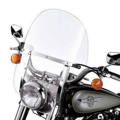 ハーレー純正 デタッチャブル・キングサイズ・ウインドシールド FLソフテイル用 457mm高 ライトスモーク 58278-95 : 58278 ...