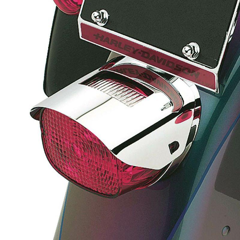 ハーレー純正 クラシッククローム テールライトバイザー (上ナンバー用） 68006-83T : 68006-83t : HD-PARTS ...