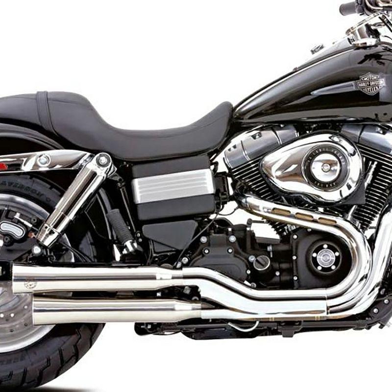 FALCON ダブルグルーブ スリップオンマフラー (ポリッシュ) FXDF、FXDWG、FXDLS : HD-PARTS ハーレーパーツ カスタム専門店 - 通販 - Yahoo!ショッピング