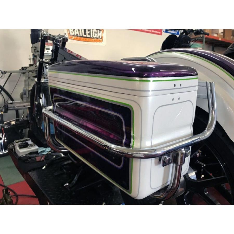 FXRディビジョン ダイレクトマウント・バッグレールシステム FXR ブラックラッチ : HD-PARTS ハーレーパーツ カスタム専門店 ...