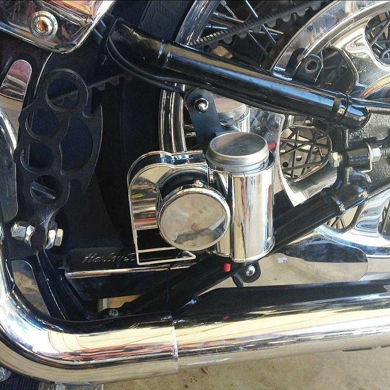 DKカスタム DK-SFT-HB-SM-A DK Custom Woloホーン リロケーションキット : HD-PARTS ハーレーパーツ ...