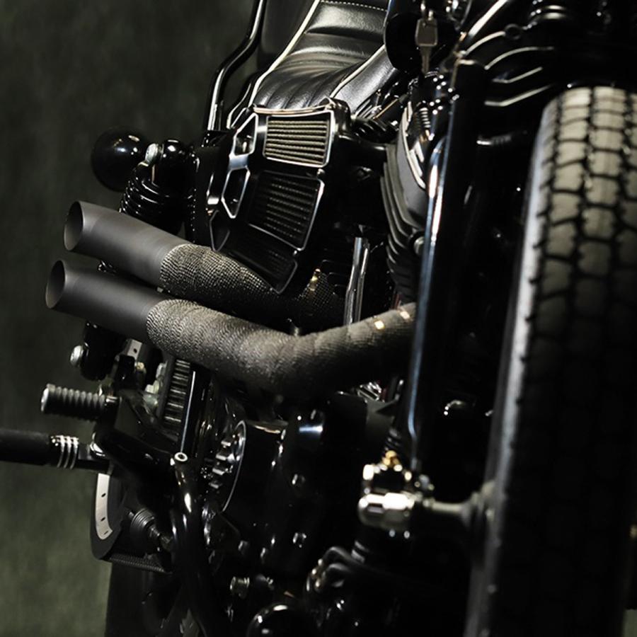 2007〜2013 XL スポーツスター ショットガンターンアウト・フルエキゾーストマフラー GOODS : HD-PARTS ハーレーパーツ カスタム専門店 - 通販 - Yahoo!ショッピング