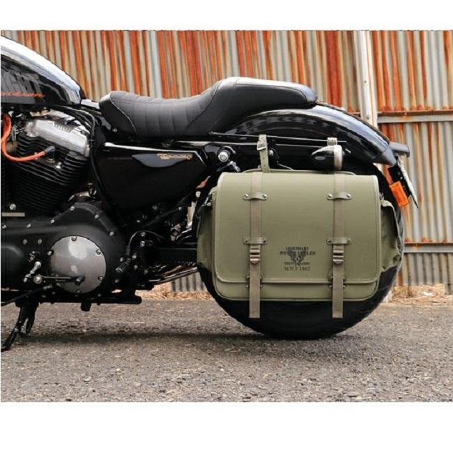 ミリタリーテイスト・ナイロンサドルバッグ カーキ NB-182-BK 【DEGNER(デグナー)】 :NB-182-BK:HD-PARTS.JP - 通販 - Yahoo!ショッピング