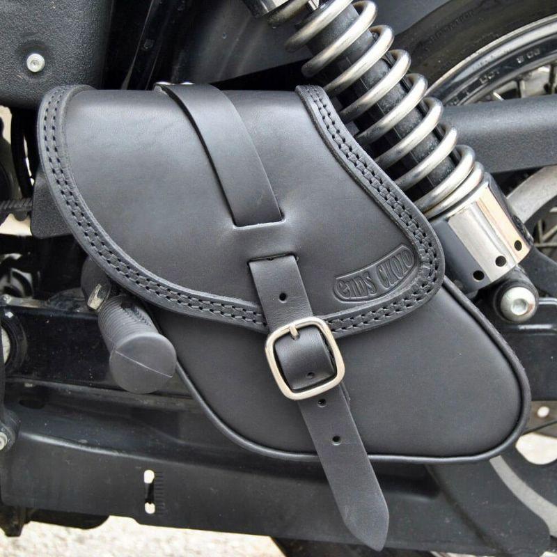 エンズクオイオ POP レザーサドルバッグ 3.2L (ブラック) ダイナ : HD-PARTS ハーレーパーツ カスタム専門店 - 通販 ...