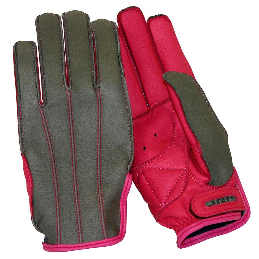 LBS シリーズ レディース バイクグローブ ショートタイプ グレー/ピンク JRP : HD-PARTS ハーレーパーツ カスタム専門店 - 通販 - Yahoo!ショッピング