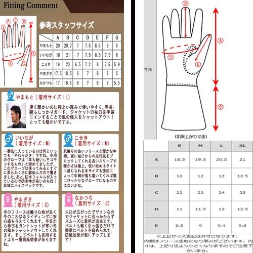 デグナー SEL-WL235W-BK DEGNER/デグナー ウィンターグローブ/ブラック : HD-PARTS ハーレーパーツ カスタム専門店 - 通販 - Yahoo!ショッピング