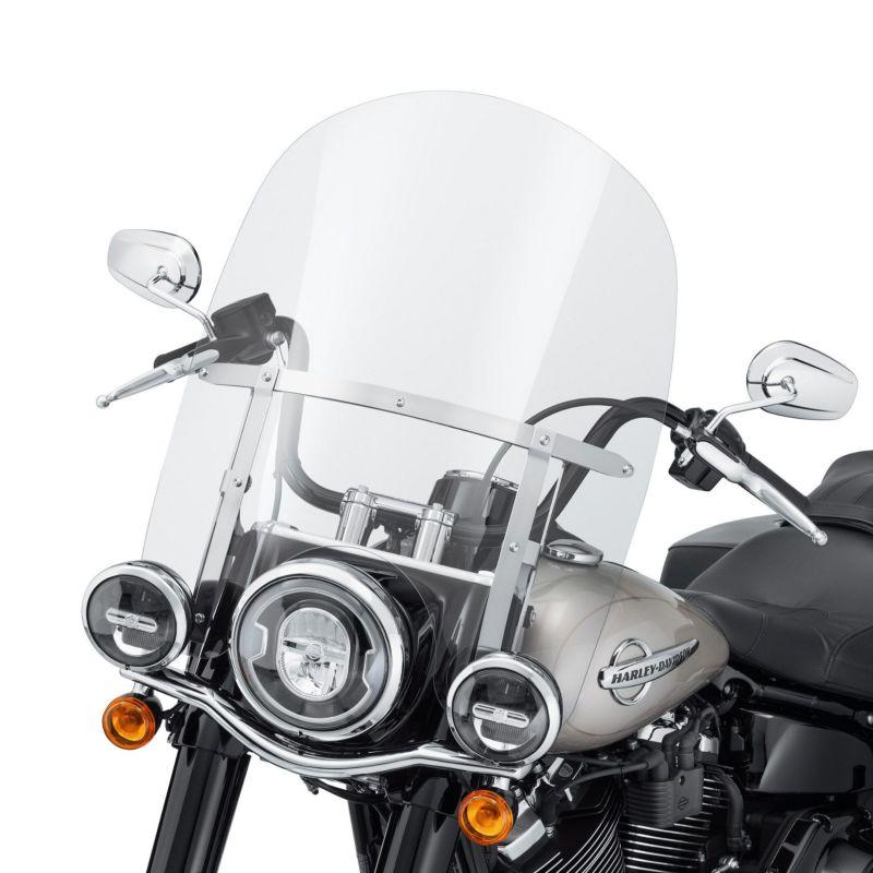 M8 ヘリテイジクラシック、デラックス 19.5インチ カーブ付ウィンドシールド (クリア) クリアビューシールド : HD-PARTS ハーレーパーツ カスタム専門店 - 通販 ...