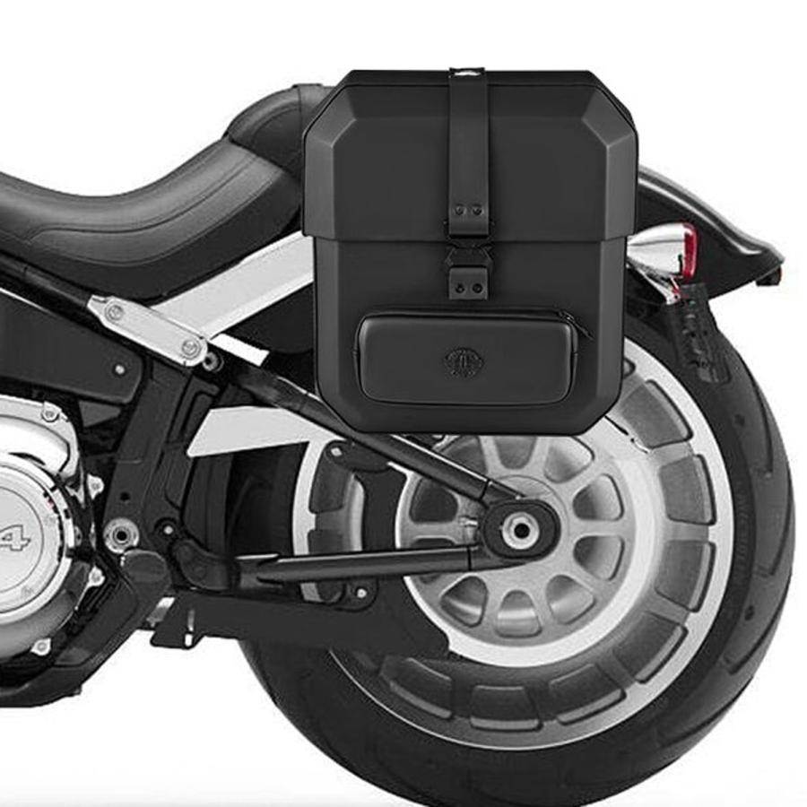 M8 ブレイクアウト、ファットボーイ Outlaw 15L クイックマウント・ミディアムサドルバッグ (左用) Viking Bags ...