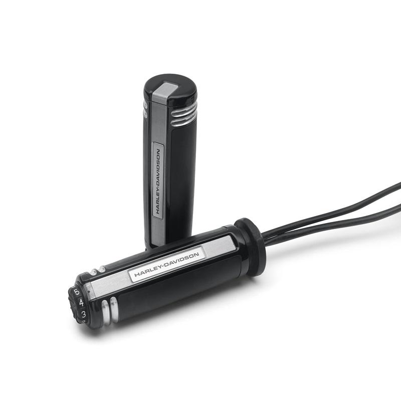 56100438 ハーレー純正 エンパイア ヒーテッドハンドグリップ ブラックマシーンカット M8ソフテイル : 56100438 : HD ...