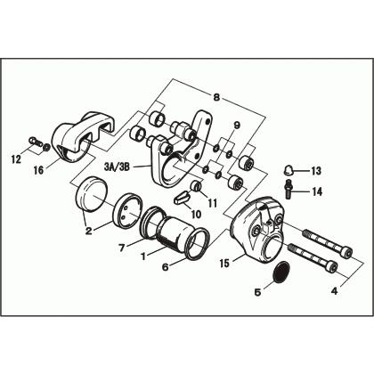 【PMC.Inc】 Z1/Z2 STDキャリパーパーツ ピストンシール KZ750/1000 PMC : 81-327-6 : HDS店 - 通販 - Yahoo!ショッピング