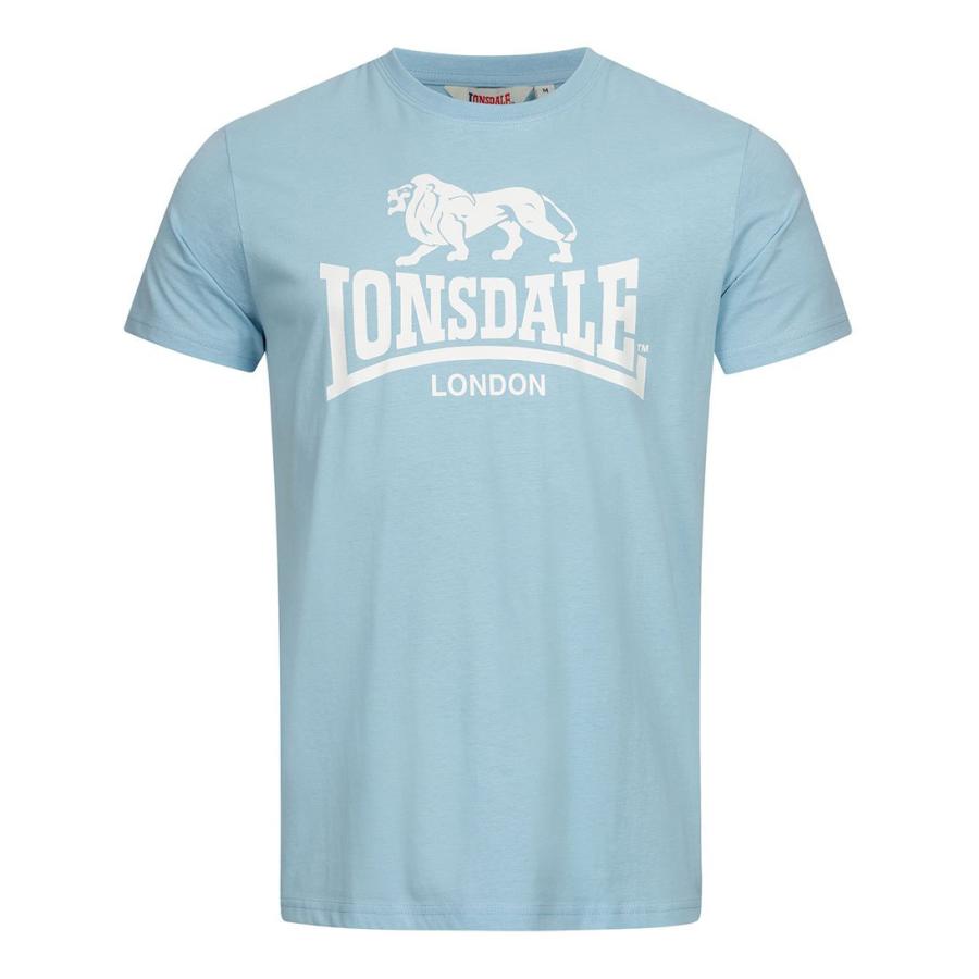 LONSDALE ロンズデール / ライオンロゴTシャツ(ST. ERNEY) Powder Blue -送料無料- : Help神戸元町 ...