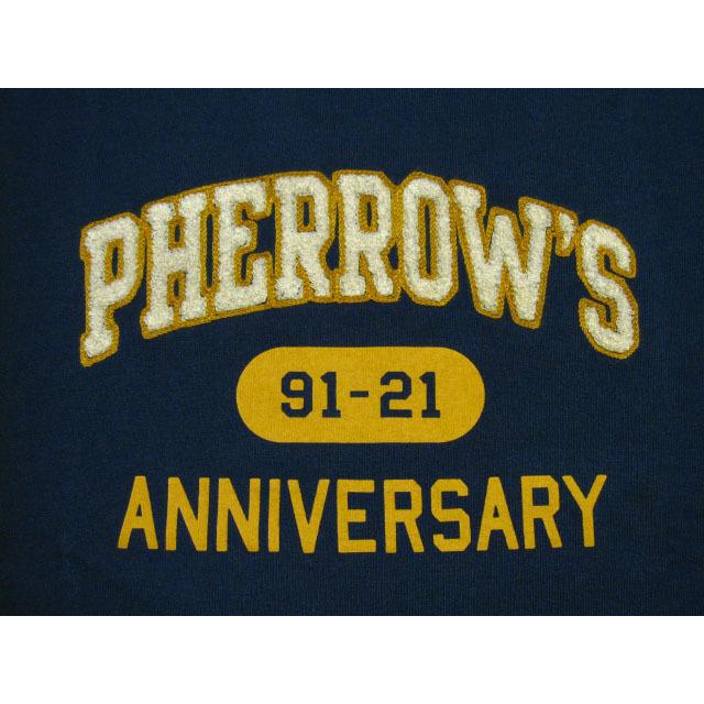 Pherrow's（フェローズ） 30周年限定モデル Tシャツ サガラ刺繍 21S