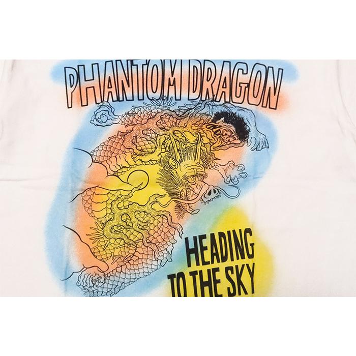 Pherrow's フェローズ Tシャツ PHANTOM DRAGON ファントムドラゴン メンズ 半袖 ホワイト : HEAD LOCK - 通販 - Yahoo!ショッピング