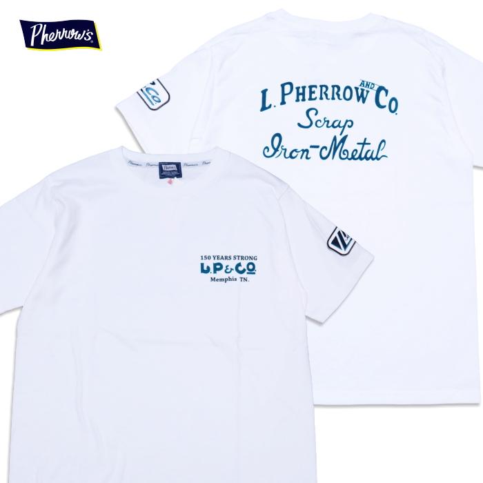 Pherrow's フェローズ Tシャツ カスタム Scrap Iron Metal 半袖 25S-PT4 : HEAD LOCK - 通販 - Yahoo!ショッピング