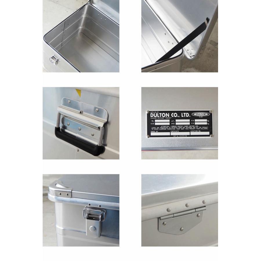 DULTON ダルトン コンテナ M ALUMINUM CONTAINER CONVOY RC R655-832M H14HL アルミ アルミコンテナ コンボイ アルミニウム ...