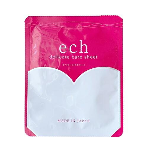 ※ゆうパケット送料無料※ 『ech エチュ デリケートケアシート 1枚入り/11ml』 : Healing Village ヤフー店 - 通販 - Yahoo!ショッピング