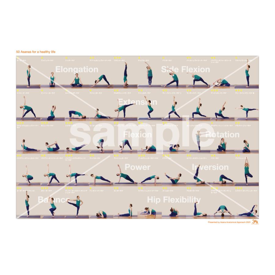 3A's 50選ポスター : ヘルスギアセレクトショップ - 通販 - Yahoo!ショッピング