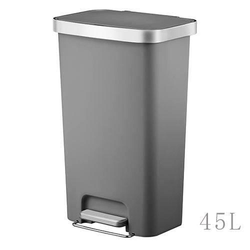 イーケーオージャパン ハナ プラスチックステップビン 45L グレー EK6266-45L-GR - EKO JAPAN : ヘルシーグッド Yahoo!店 - 通販 - Yahoo!ショッピング