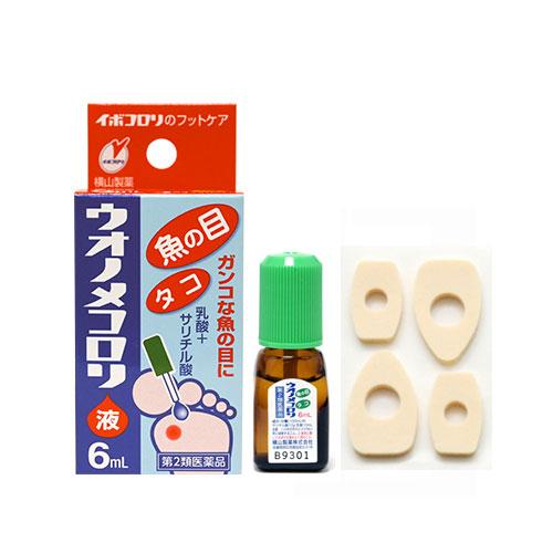 【第2類医薬品】 ウオノメコロリ液 6ml - 横山製薬 [魚の目/たこ] : ヘルシーグッド Yahoo!店 - 通販 - Yahoo!ショッピング