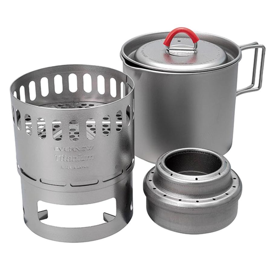 エバニュー(EVERNEW) Ti Mug pot 500 Stove set ECA538 チタン : s-b09tnnkwf1-20240712 : HeartLand - 通販 ...