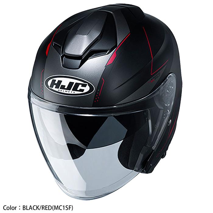 HJC i30 HJH215 スライト ブラック/ホワイト・M (バイク オープンフェイス ジェット ヘルメット) : ハートネットショップヤフー店 - 通販 - Yahoo!ショッピング