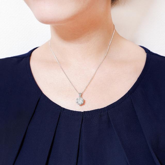 4.5ct Cz＆ダイヤモンドペンダント IC983 ネックレス ペンダント 人工ダイヤモンド キュービックジルコニア 天然ダイヤモンド : ハートドロップ - 通販 - Yahoo!ショッピング