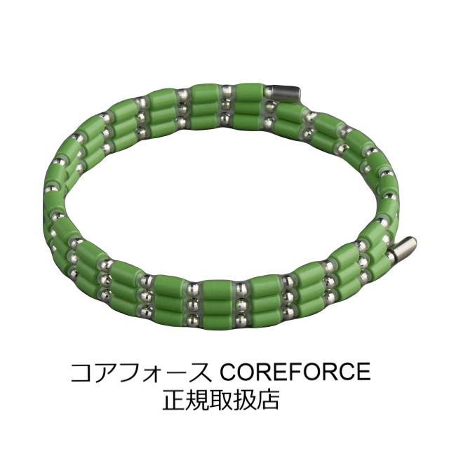COREFORCE（コアフォース） コアフォースループ ライムグリーン K14WG 50cm ネックレス ゴルフ用品 スイング 飛距離 ブレスレット : ハートドロップ - 通販 ...