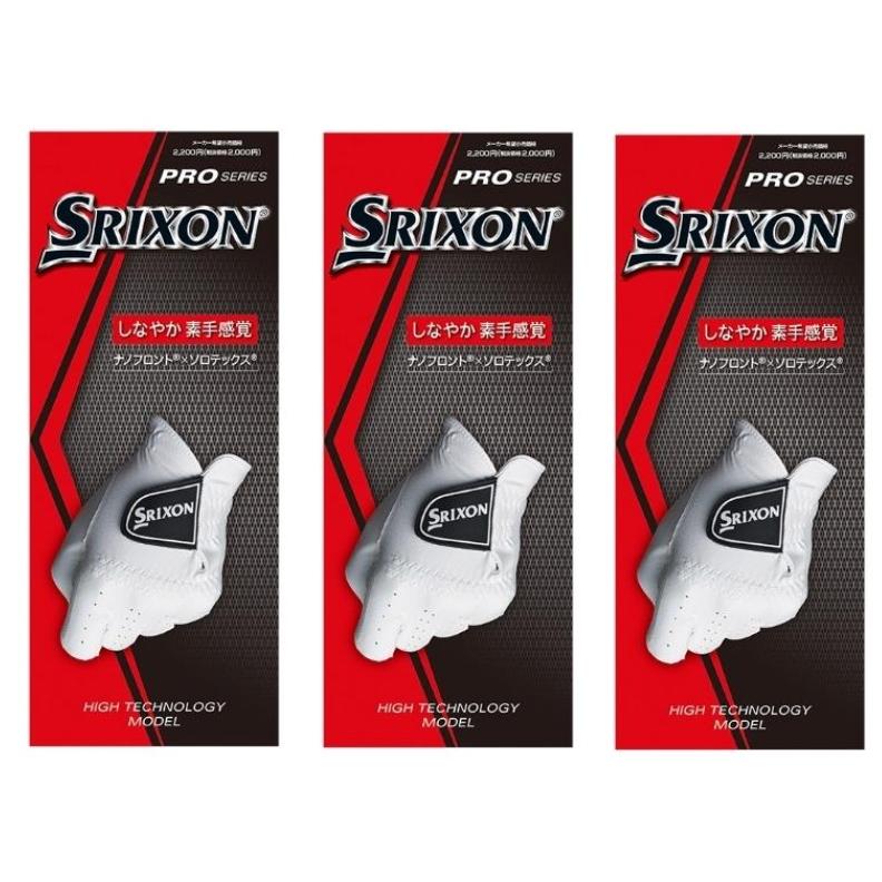 ダンロップ SRIXON スリクソン グローブ 22cm 3枚 PRO SERIES【薄手】 GGG-S028 3枚セット 22cm : ggg-s028-3set-22 : GOLF ...