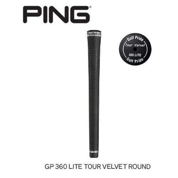 PING ピン グリップ【5本セット】GP 360 LITE TOUR VELVET ROUND バックラインなし 太さ（ホワイト） 【日本正規品】 : GOLF SHOP WAY 2号店 ...