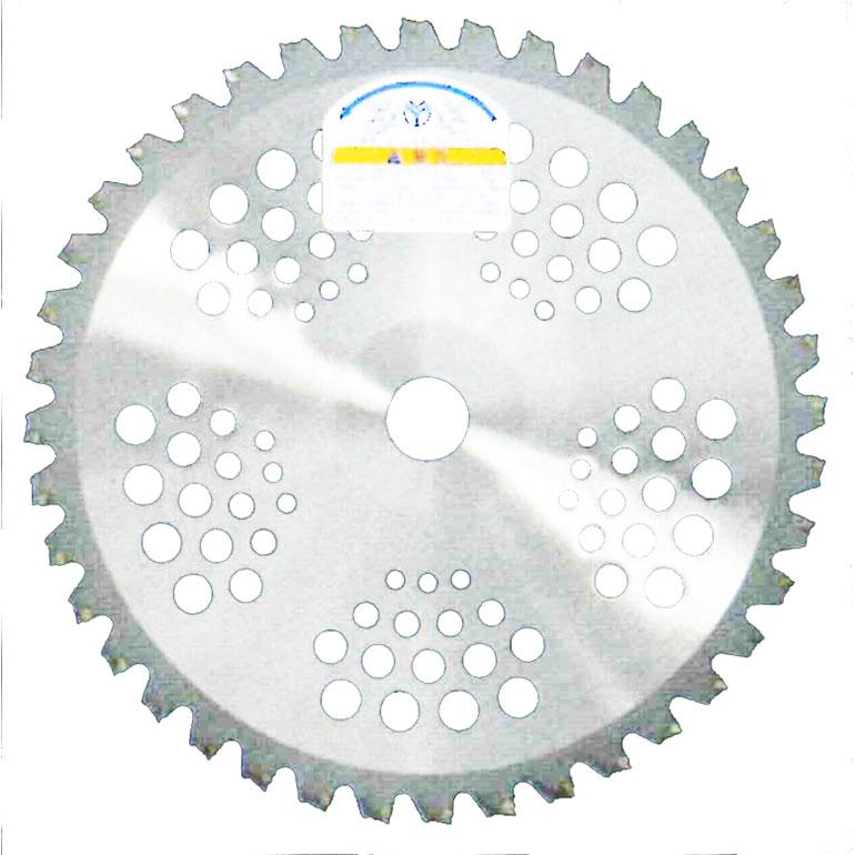 播州名人 おわん型 草刈りチップソー 255mm×40P(ピッチ)×1枚 No.20210 BP入 斜面での草刈りに : ハーティ ...