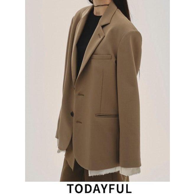 TODAYFUL TODAYFUL/トゥデイフル Over Shoulder Jacket★ 25秋冬予約 12420102 入荷予定 : 8 ...