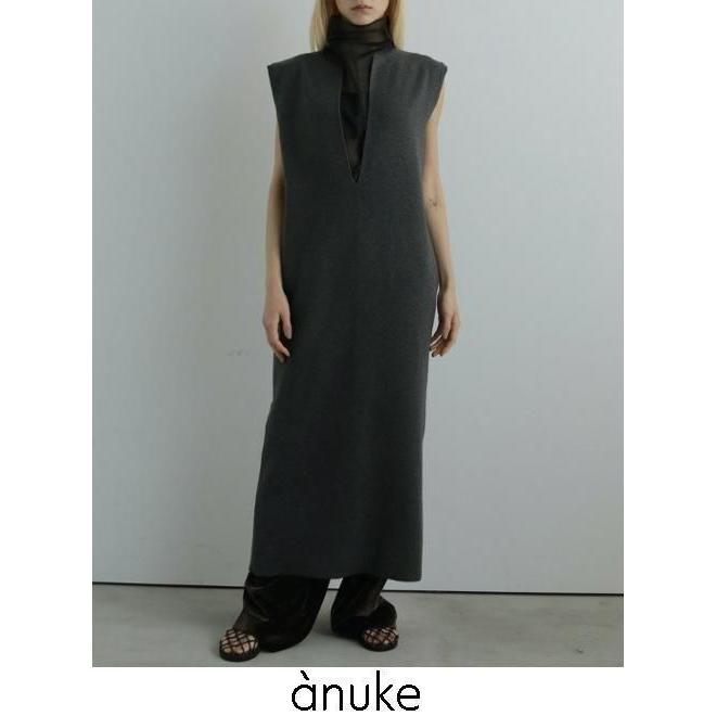 TODAYFUL (受注会~4/30 PT5倍) anuke / アンヌーク Sheer Turtle Onepiece★ 25秋冬予約 62520303 入荷予定 : 9月中旬 ...