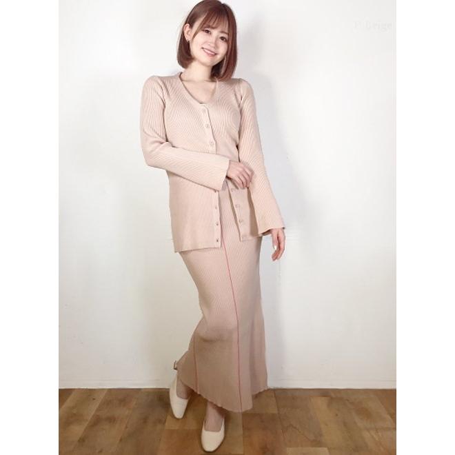 ココディール 夏ファイナルセール40%OFF COCODEAL 配色ラインリブニットスカート 23春夏. 73237292 : Hearty Select Yahoo店 - 通販 ...