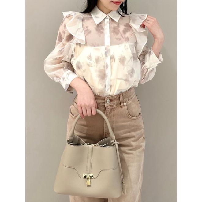 SNIDEL snidel / スナイデル オーガンジーフリルブラウス 25春夏 SWFB251099(10%OFF&PT5倍) : Hearty Select Yahoo店 - 通販 ...