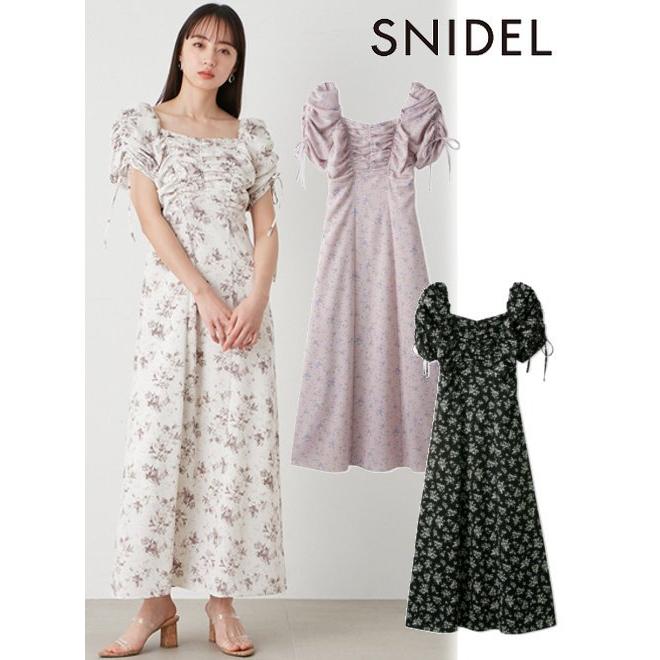 SNIDEL snidel /スナイデル バリエプリントワンピース 24春夏. SWFO242033 (12%OFF&PT5倍) : Hearty Select Yahoo店 - 通販 ...