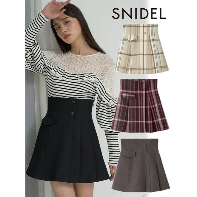 SNIDEL (12%OFF) snidel / スナイデル プリーツスカショーパン 24秋冬 SWFP244082 : Hearty Select Yahoo店 - 通販 - Yahoo ...
