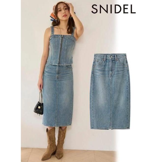 SNIDEL snidel / スナイデル Levi's別注タイトデニムスカート 25春夏 SWFS251047 (10%OFF&PT5倍) : Hearty Select Yahoo店 ...