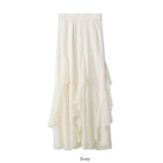 SNIDEL (セール60%OFF&PT5) snidel / スナイデル フリルレーススカート 25春夏. SWFS252144 : Hearty Select Yahoo店 - 通販 ...