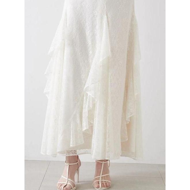 SNIDEL snidel / スナイデル フリルレーススカート 25春夏. SWFS252144 (11%OFF&5倍PT) : Hearty Select Yahoo店 - 通販 ...