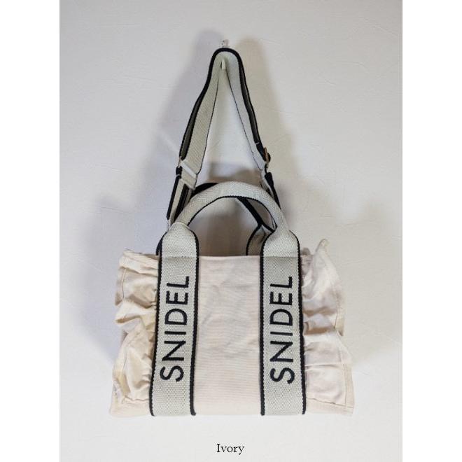 snidel / スナイデル フリルロゴバッグ 25春夏 SWGB251615 (10%OFF&PT5倍) : swgb251615 : Hearty Select Yahoo店 - 通販 ...