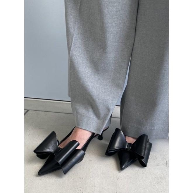 SNIDEL snidel / スナイデル リボンモチーフサンダル 24春夏予約 SNIDEL snidel / スナイデル リボンモチーフサンダル 24春夏予約