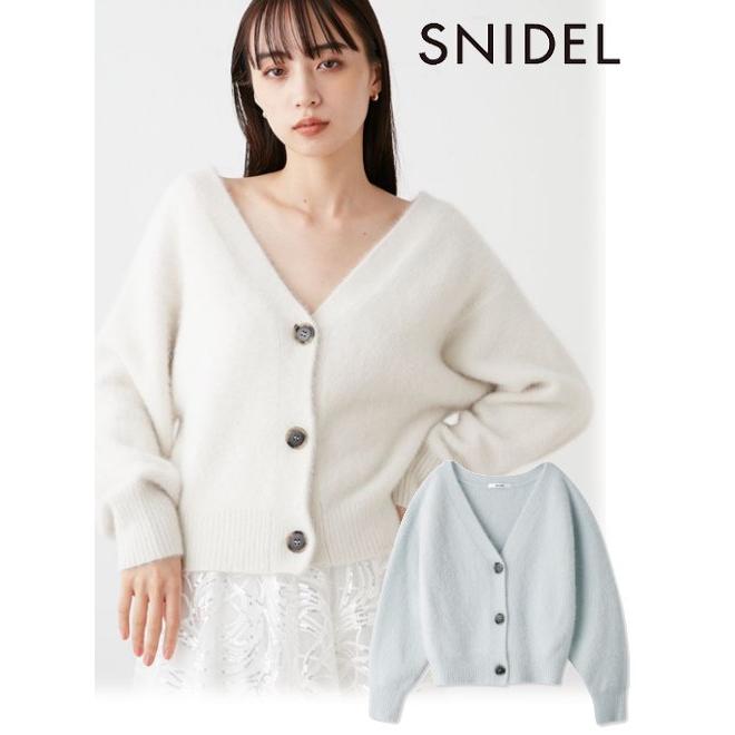 SNIDEL snidel / スナイデル フォックスファーオフショルカーディガン 23秋冬. SWNT235014(40%OFF&PT5) : Hearty Select Yahoo店 ...