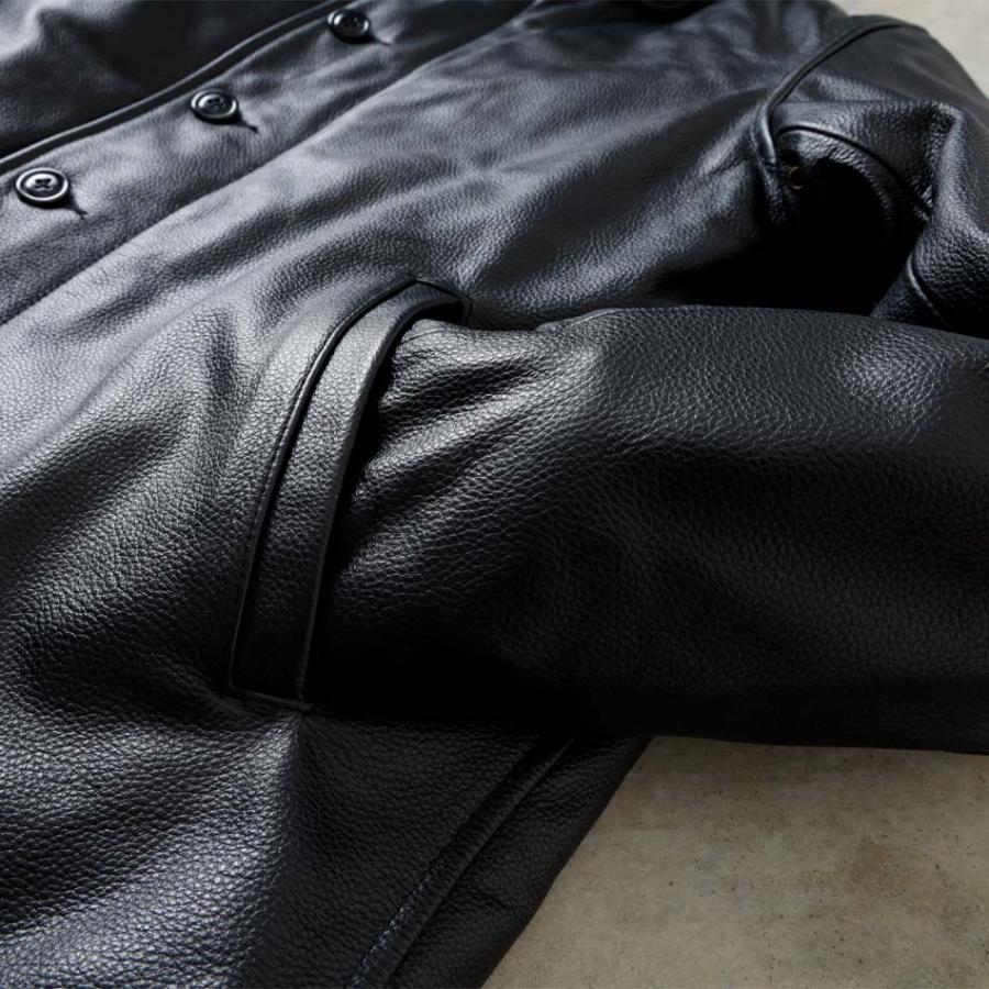 HOUSTON ヒューストン 8177 レザー N-1 デッキジャケット メンズ アウター ミリタリージャケット n1 革ジャン 皮ジャン : HEATH.INDUSTRIAL - 通販 ...