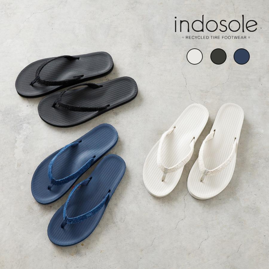 INDOSOLE インドソール フリップサンダル メンズ ブランド ビーチサンダル ビーサン アップサイクル リサイクル SDGs : HEATH.INDUSTRIAL - 通販 ...